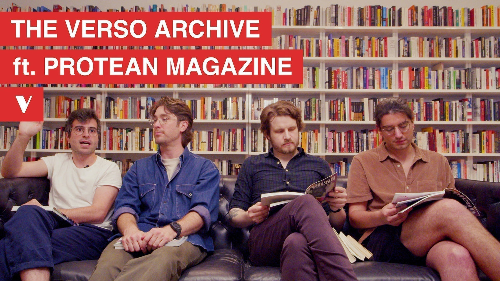 The Verso Archive featuring Protean Magazine & Verso Books