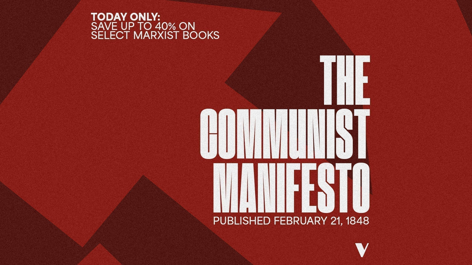 The Communist Manifesto's 177th anniversary & Verso Books
