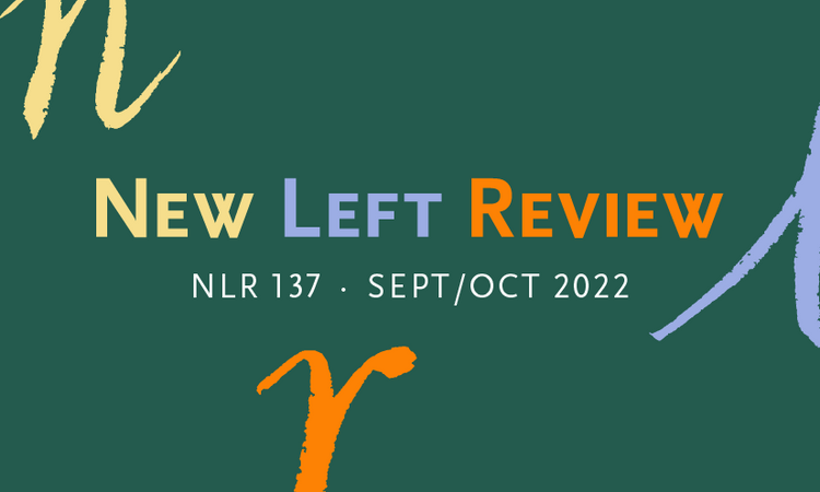 New Left Review 137, out now & Verso Books