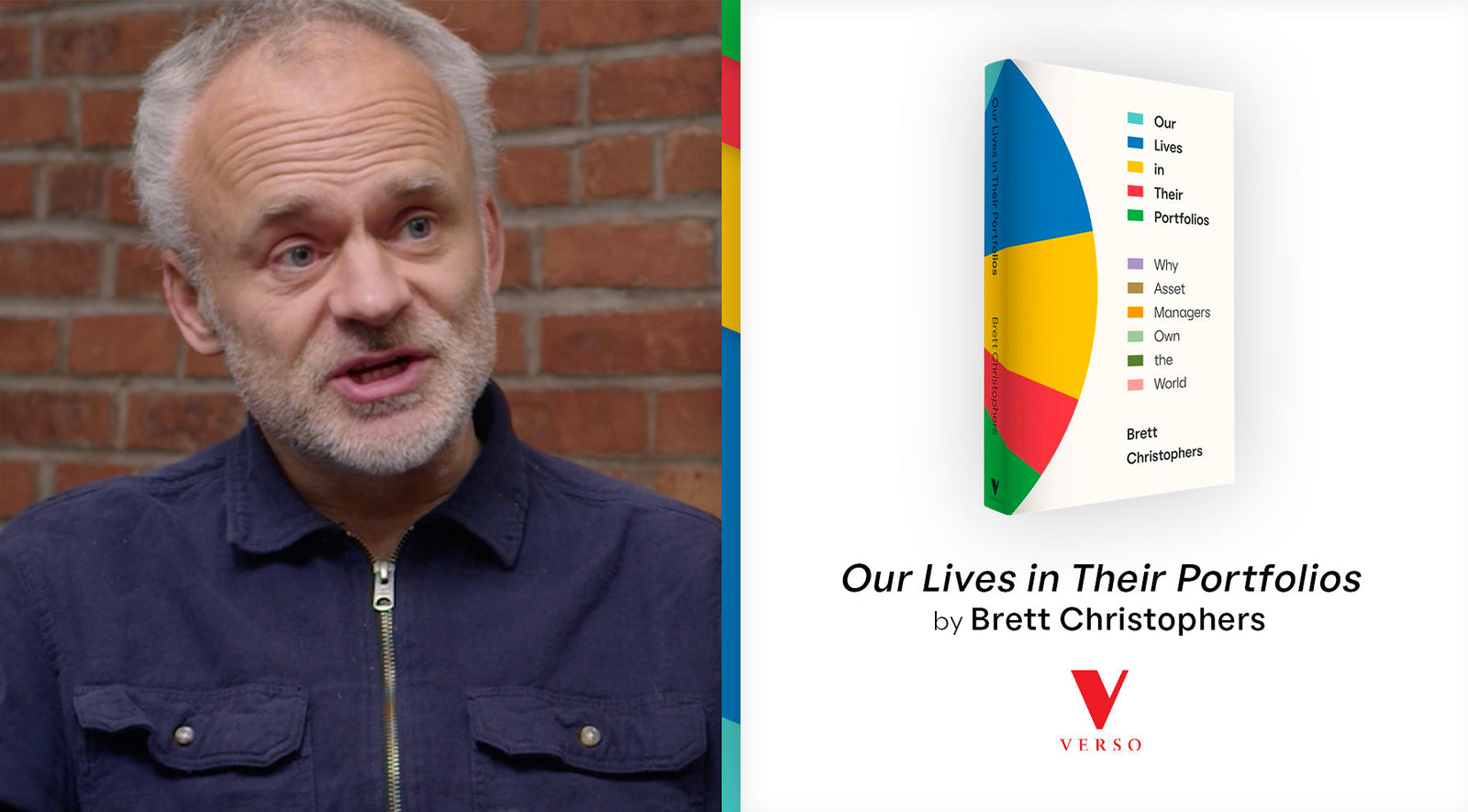 Watch: Brett Christophers on Our Lives in Their Portfolios & Verso Books
