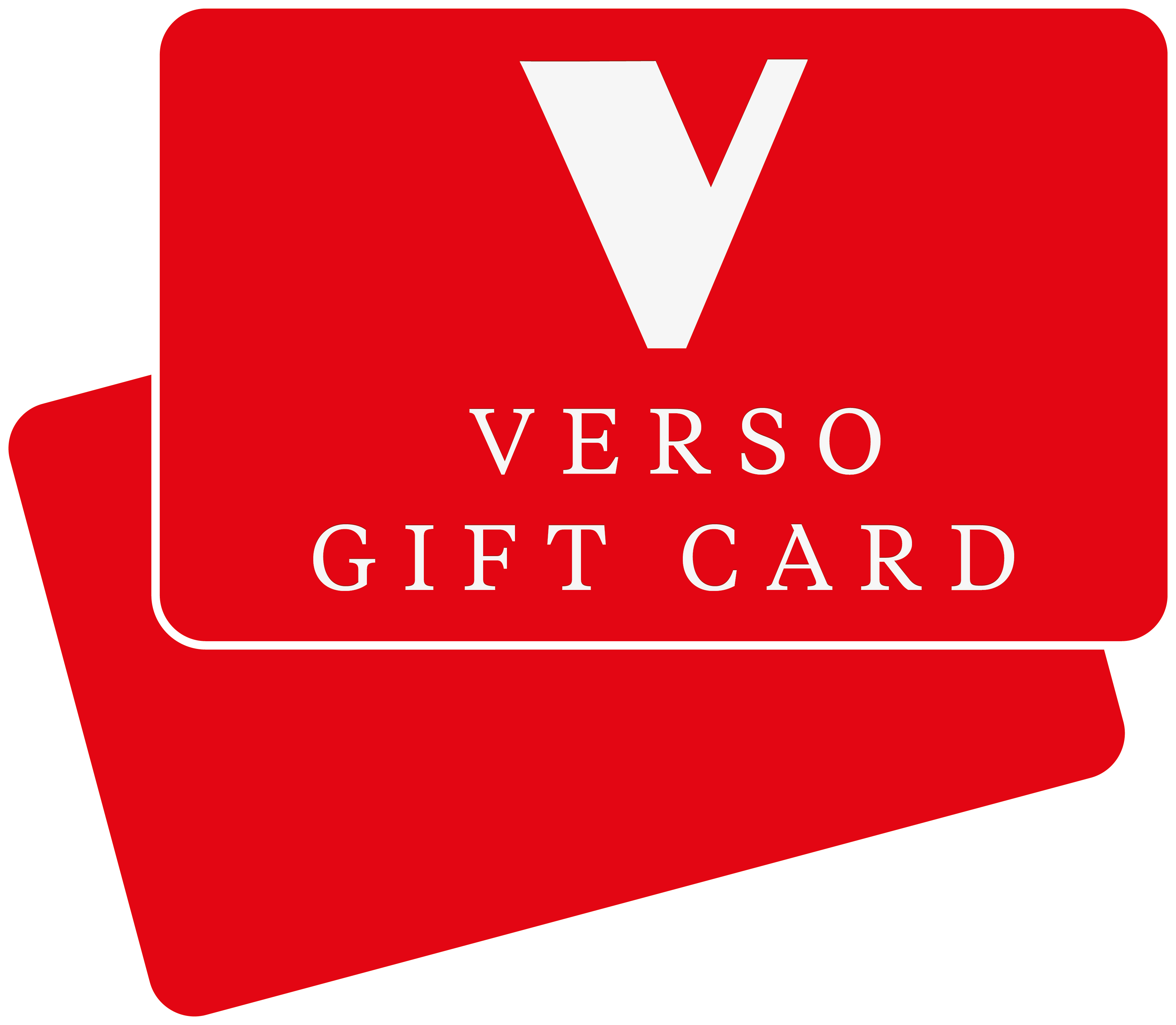 Verso Gift Card & Verso Books
